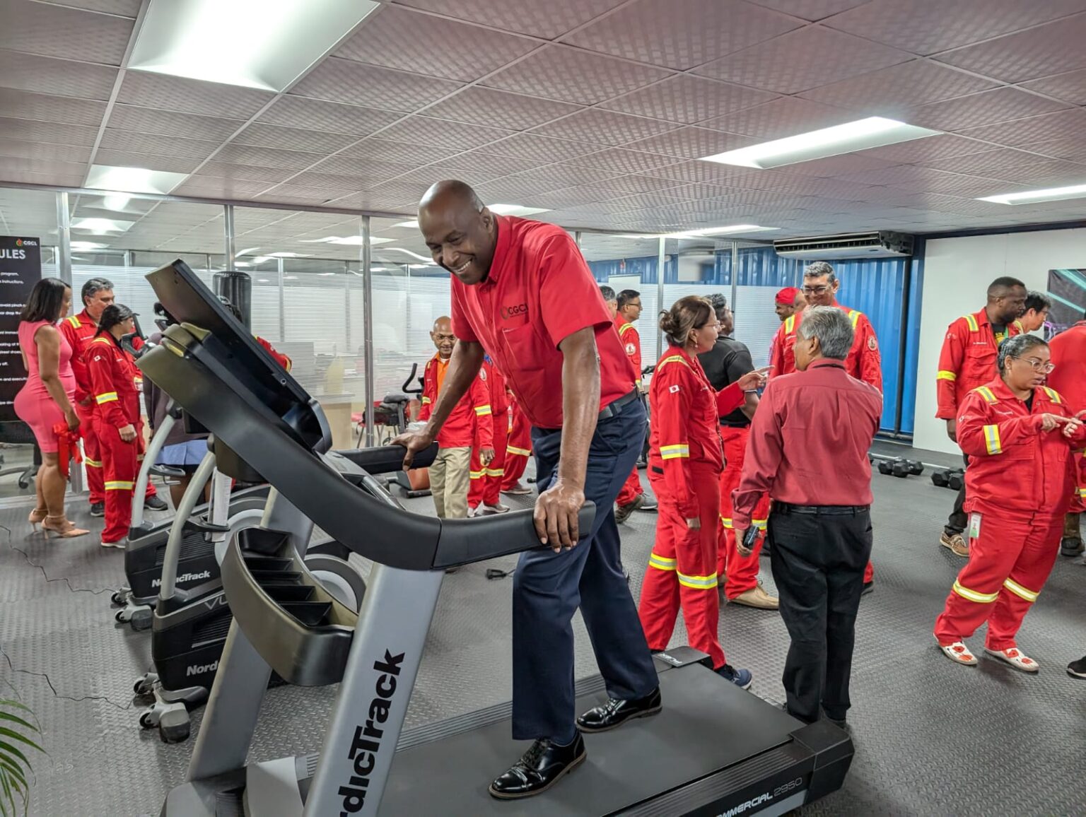 CGCL Launches its Gym and Recreational Facility – Caribbean Gas ...